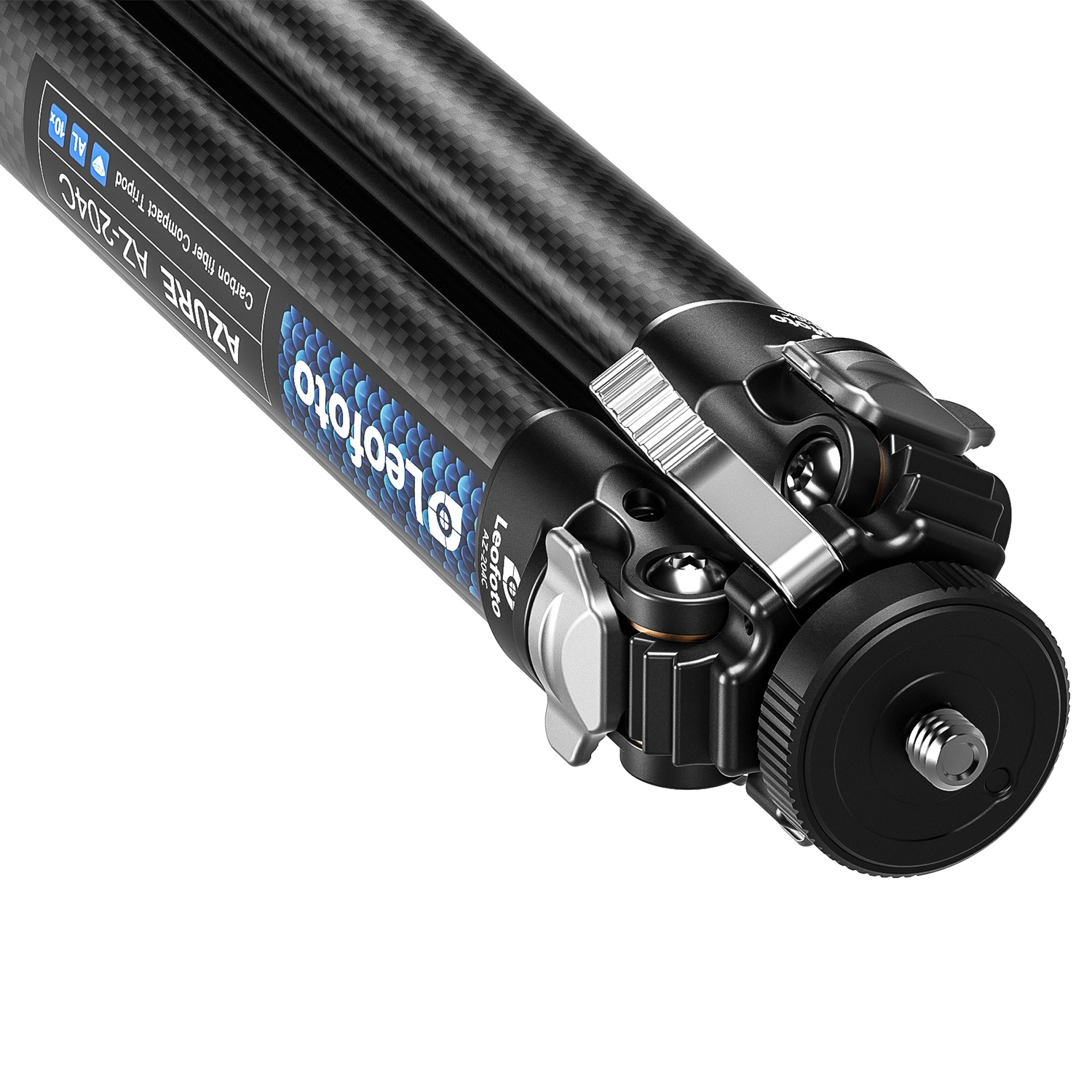 Leofoto Azure AZ-204C+LH-25R Compact Carbon Tripod | First Light Optics